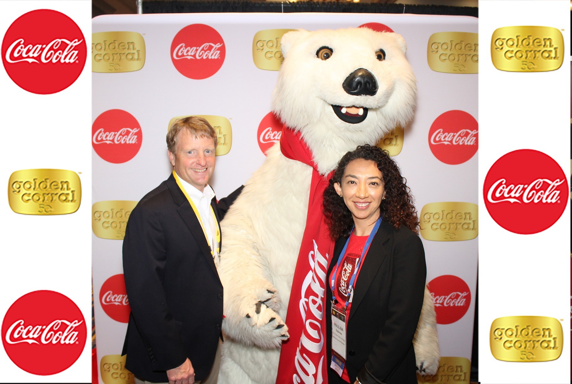 Coca-Cola and Golden Coral | Photo Booth Picture Company