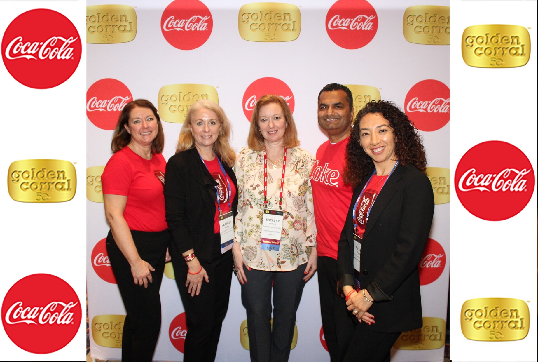 Coca-Cola and Golden Coral | Photo Booth Picture Company