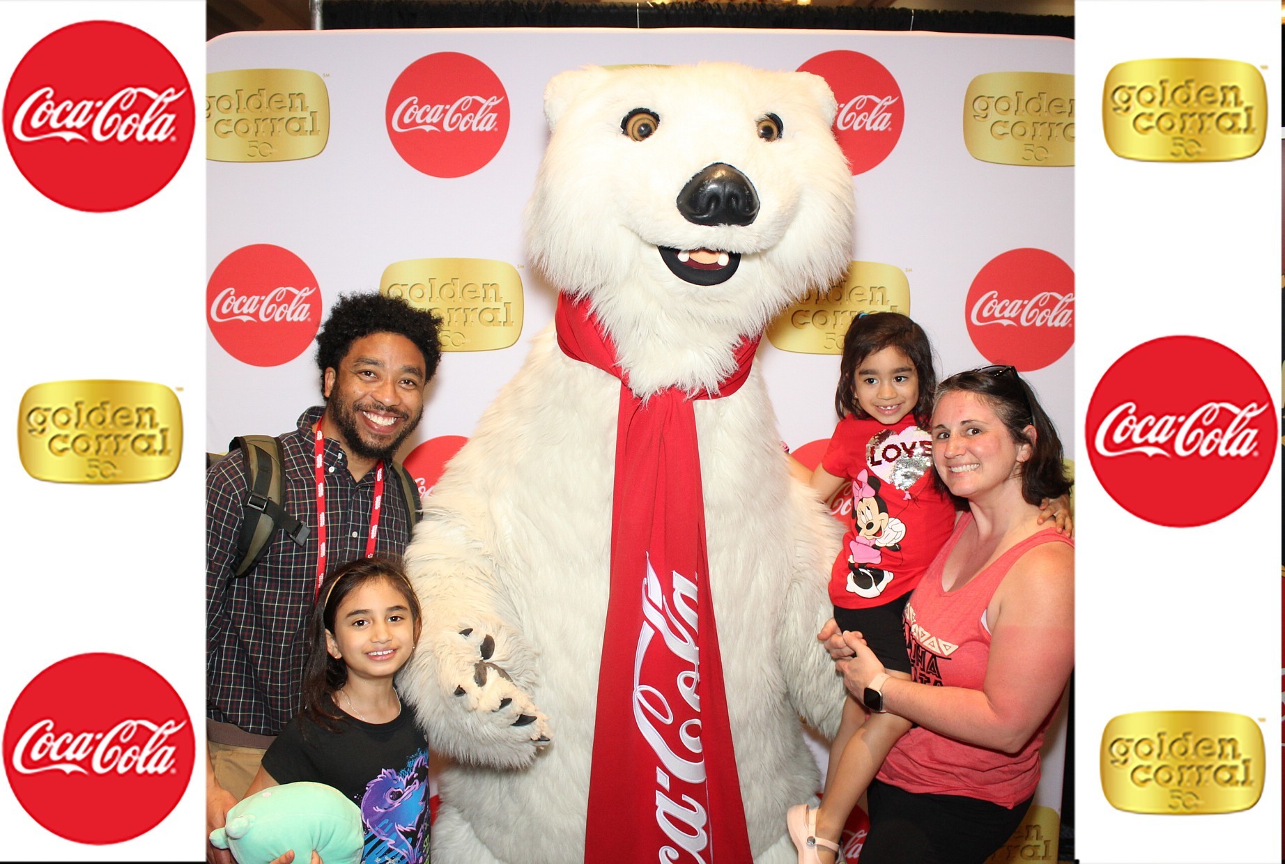 Coca-Cola and Golden Coral | Photo Booth Picture Company