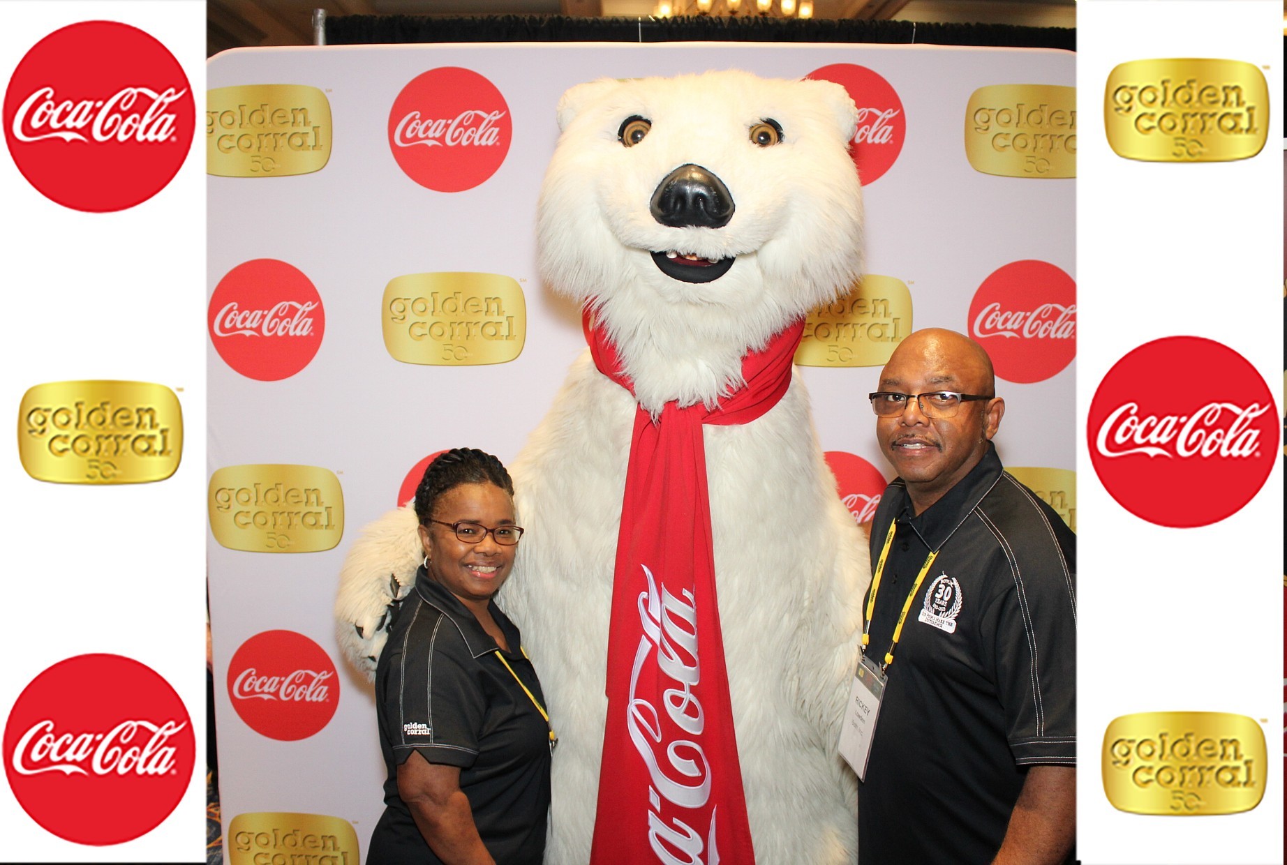 Coca-Cola and Golden Coral | Photo Booth Picture Company