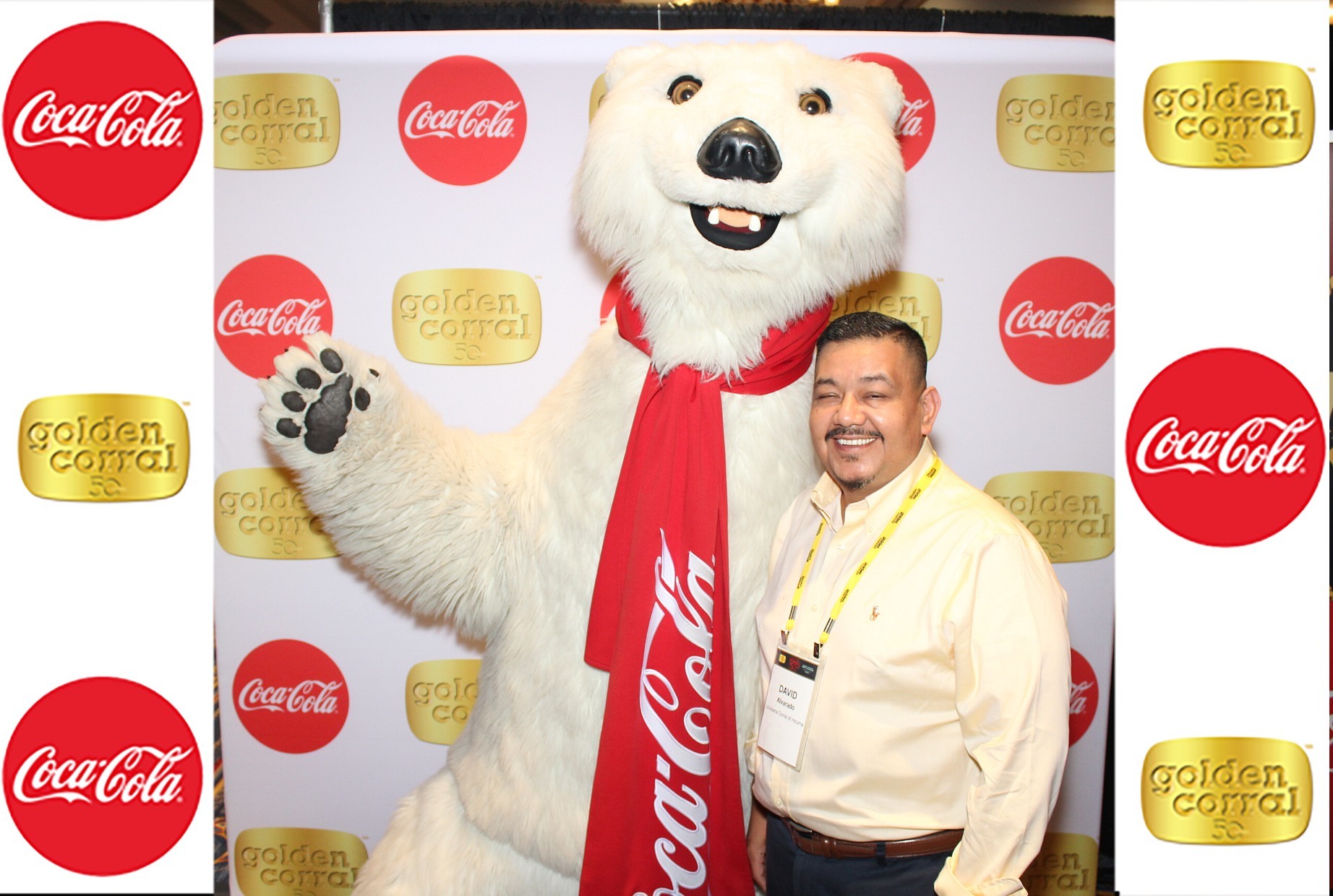 Coca-Cola and Golden Coral | Photo Booth Picture Company