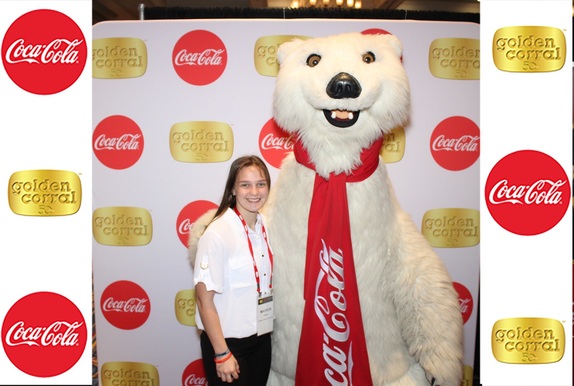 Coca-Cola and Golden Coral | Photo Booth Picture Company